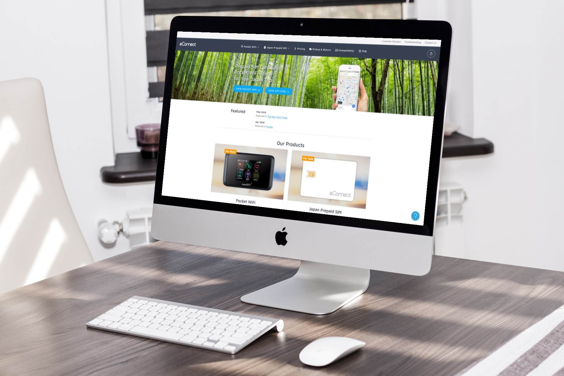 eConnect Japan Website Revamped